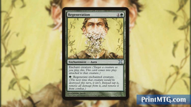 Understanding Regenerate Rules and Legacy in MTG - Print MTG